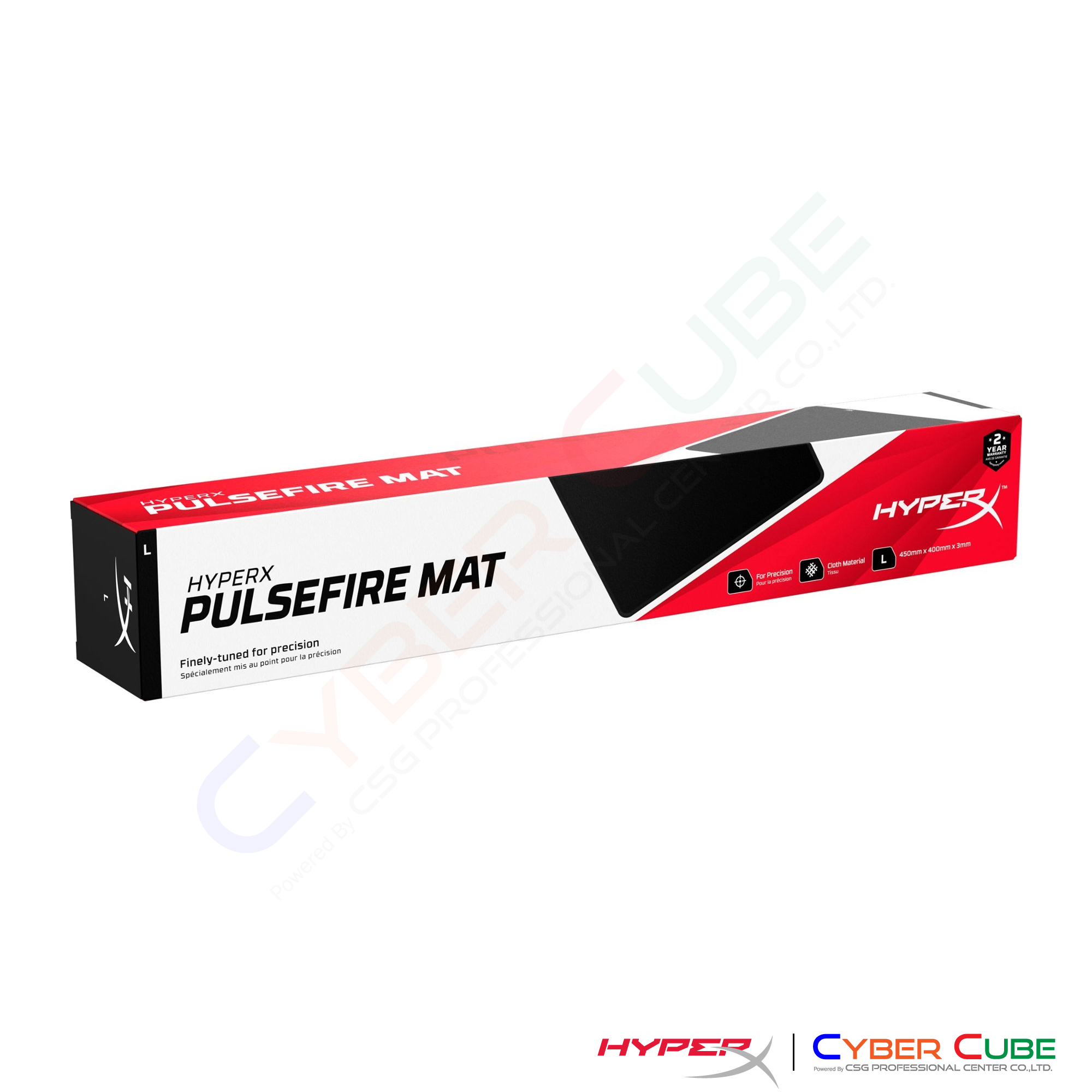 HyperX Pulsefire Mat (4Z7X4AA) Cloth (L) Gaming Mouse Pad - แผ่นรอง ...