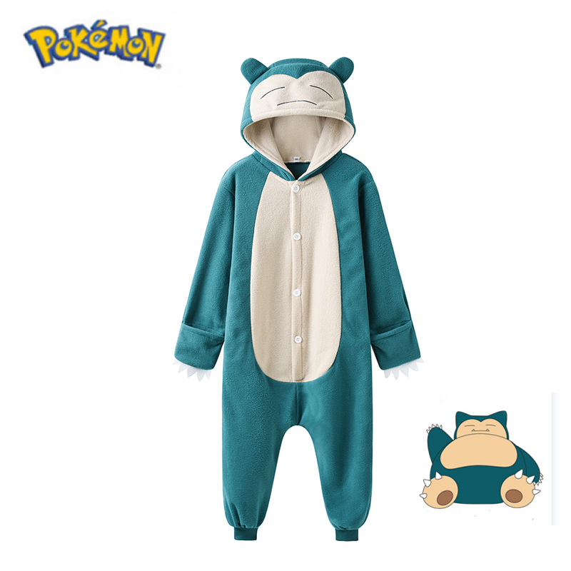 เด็ก Snorlax Onesie Pokemon คอสเพลย์เครื่องแต่งกายสำหรับ Halloween ...