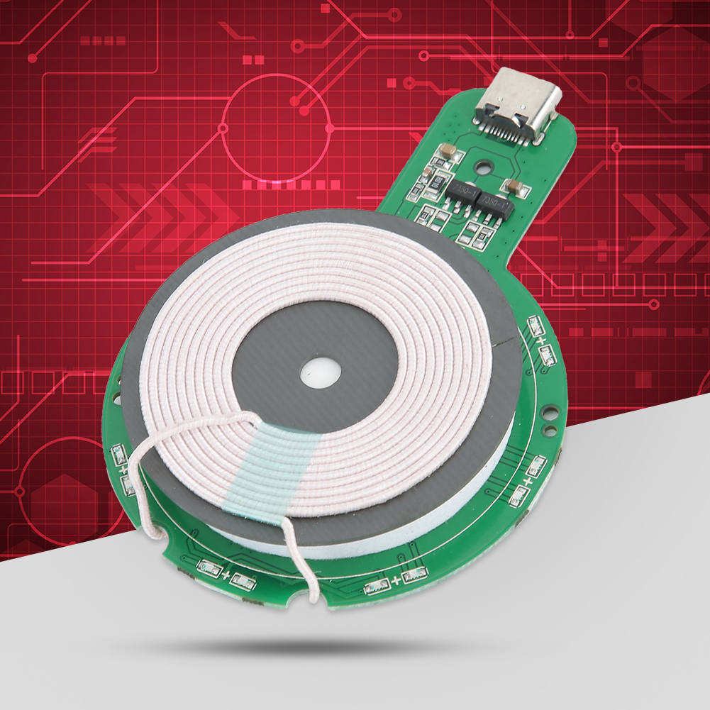 T3PCBA + Coil Qi Mini Wireless Charger โทรศัพท์มือถือ Fast Charging ...