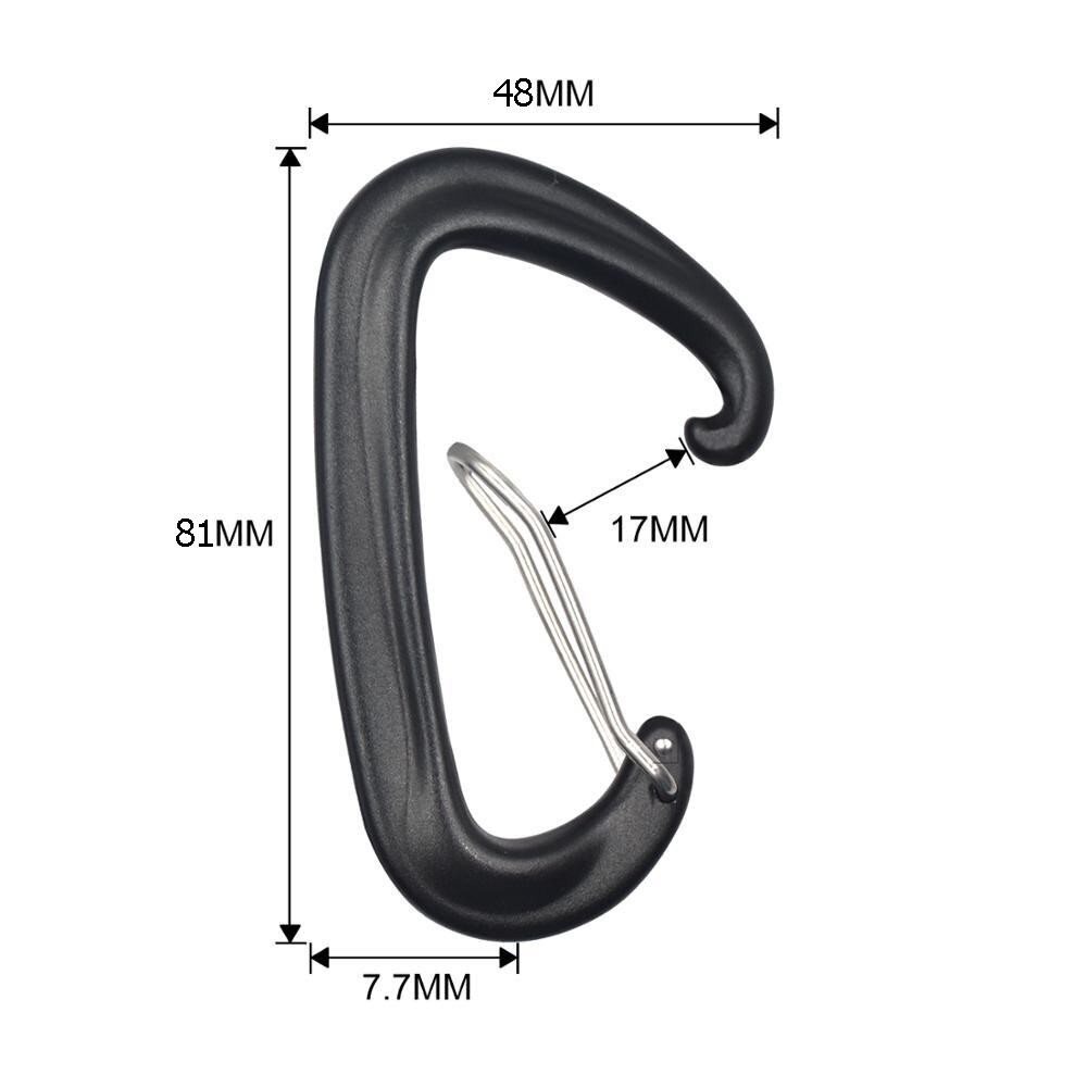 (โปรโมชั่นสุดปัง!!) Quick Draw Carabiners 12kN คาราบิเนอร์ สำหรับแขวน ...