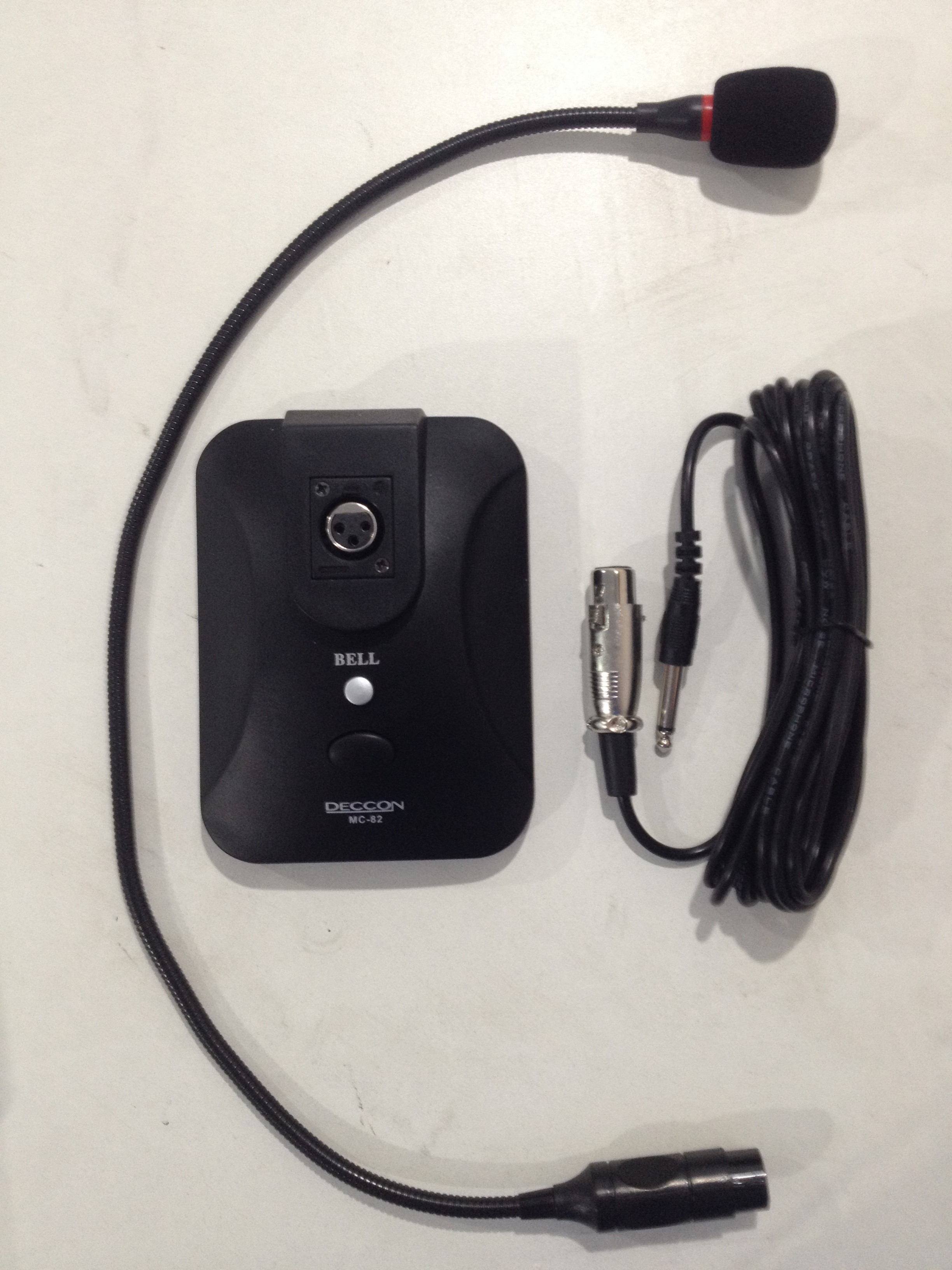 ไมโครโฟน แบบไมค์ประชุม ไมค์ ประชาสัมพันธ์ มีปุ่มเสียงกระดิ่ง BELL ในตัว ...