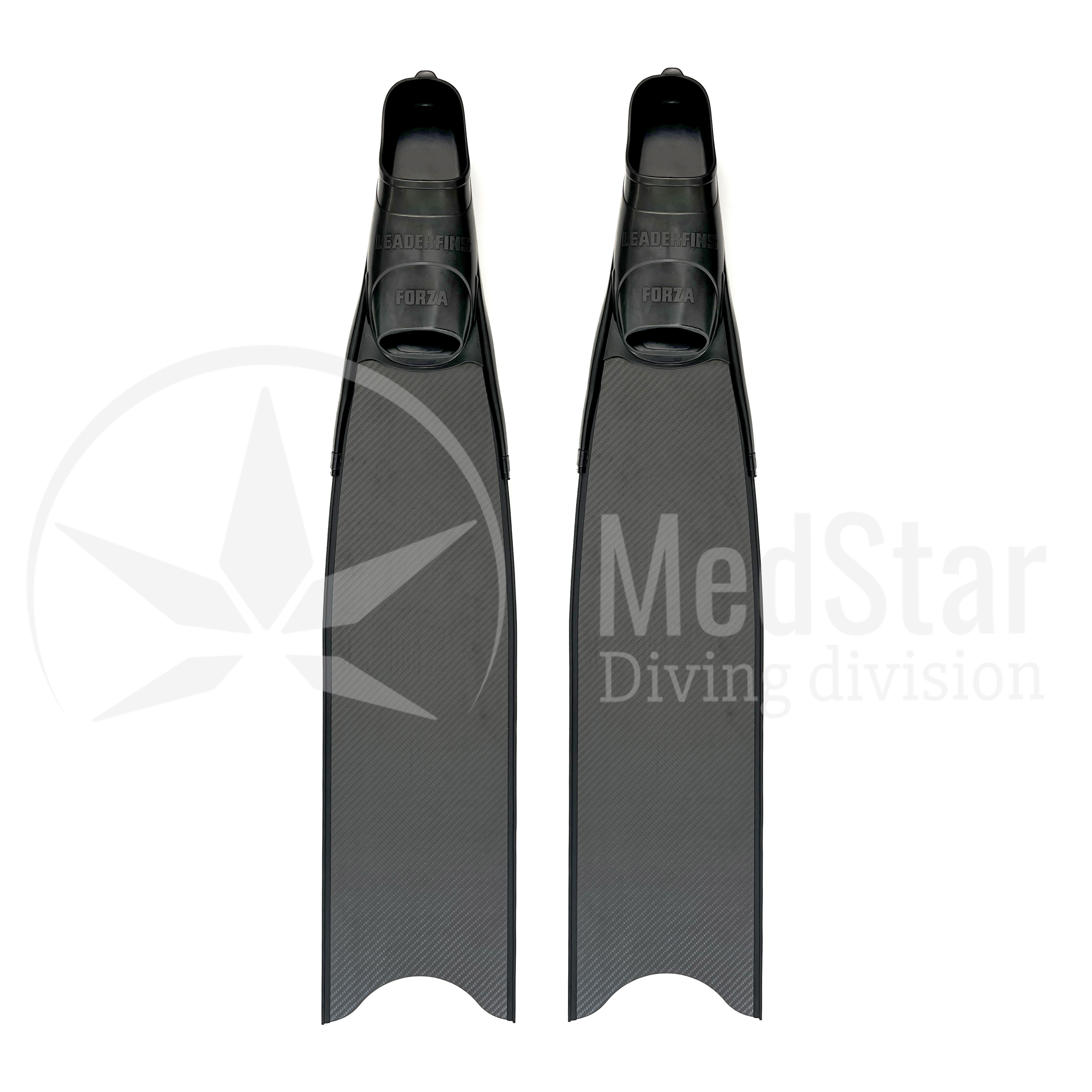 MedStar - Carbon Fin Blades 82 cm Freediving Fins (Soft)(Official Store ...