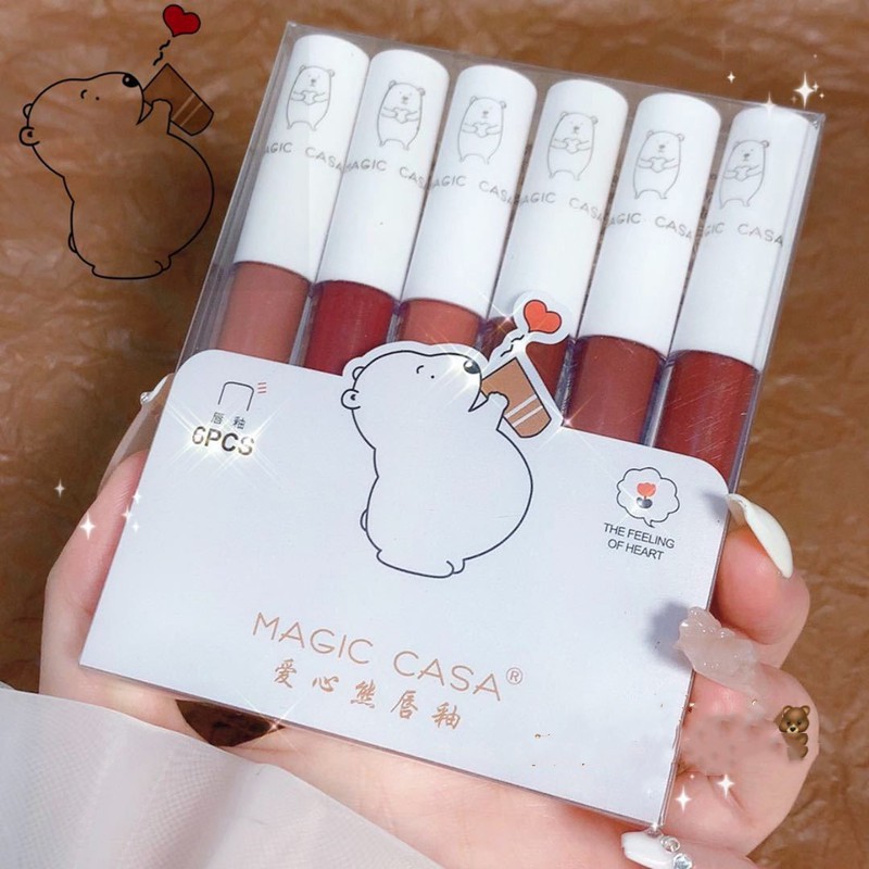 NEW ???????? สินค้าพร้อมส่งไม่ต้องรอ MAGIC CASA® ลิปเนื้อกำมะหยี่ ...