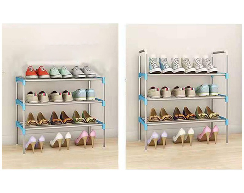 below99 ชั้นวางรองเท้า ชั้นเก็บรองเท้าสแตนเลส พื้นสูง ชั้นวางรองเท้า ...