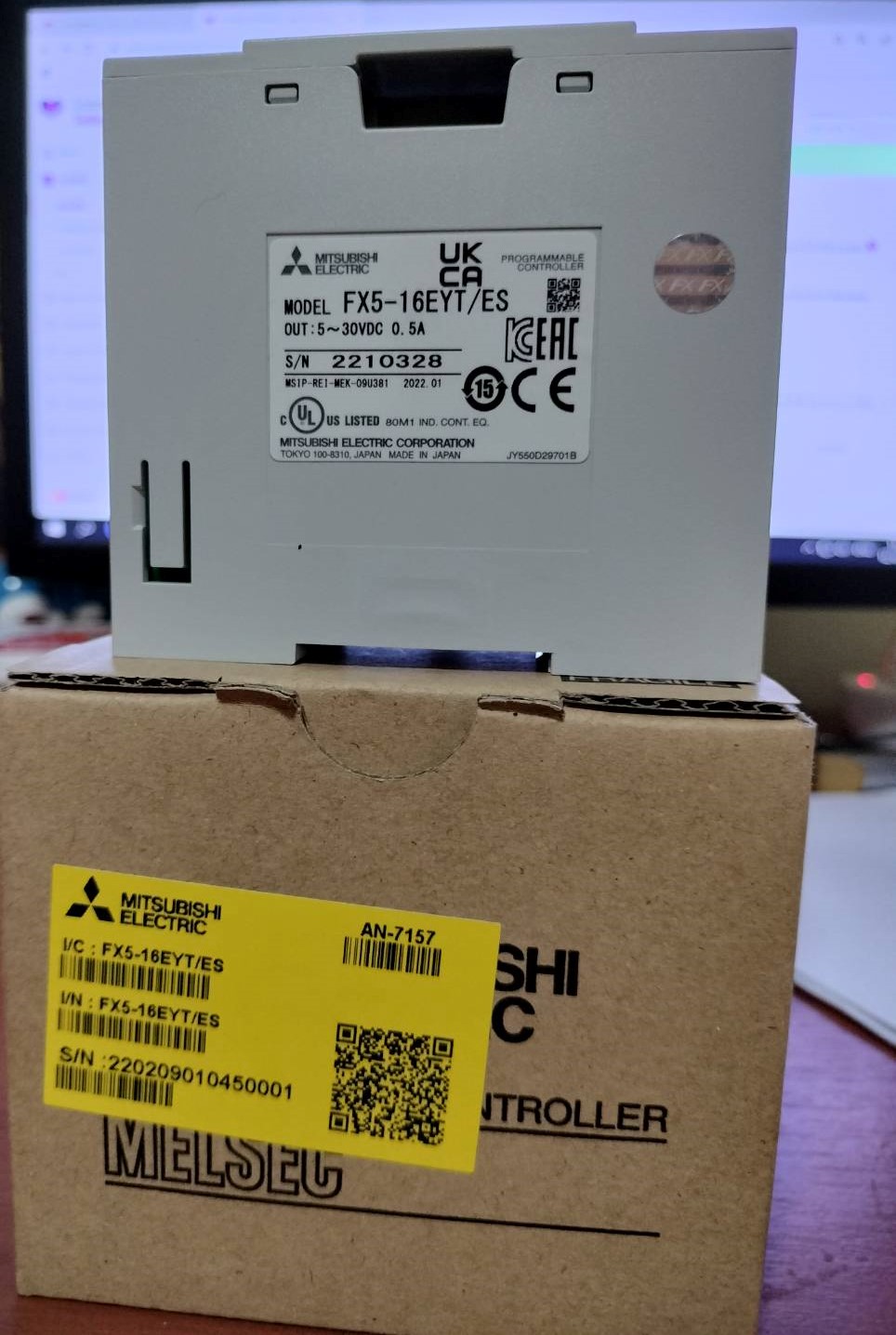 Fx5 16eyt Es Mitsubishi Melsec F Input Output Expansion Block Th