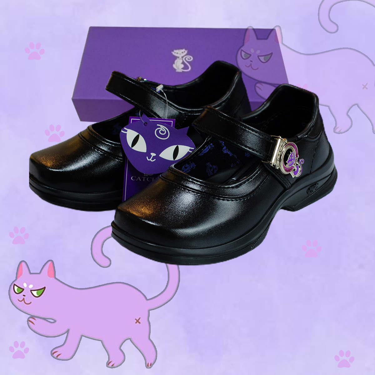 CATCHA รองเท้านักเรียนหญิง รุ่นใหม่ล่าสุด ไซส์31-42 รองเท้านักเรียนหญิง ...