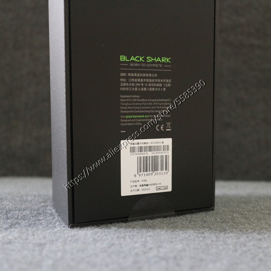 HJ66 Double Bluetooth Gamepad With Slide Out Rail Case For Xiaomi Mi 10 ...