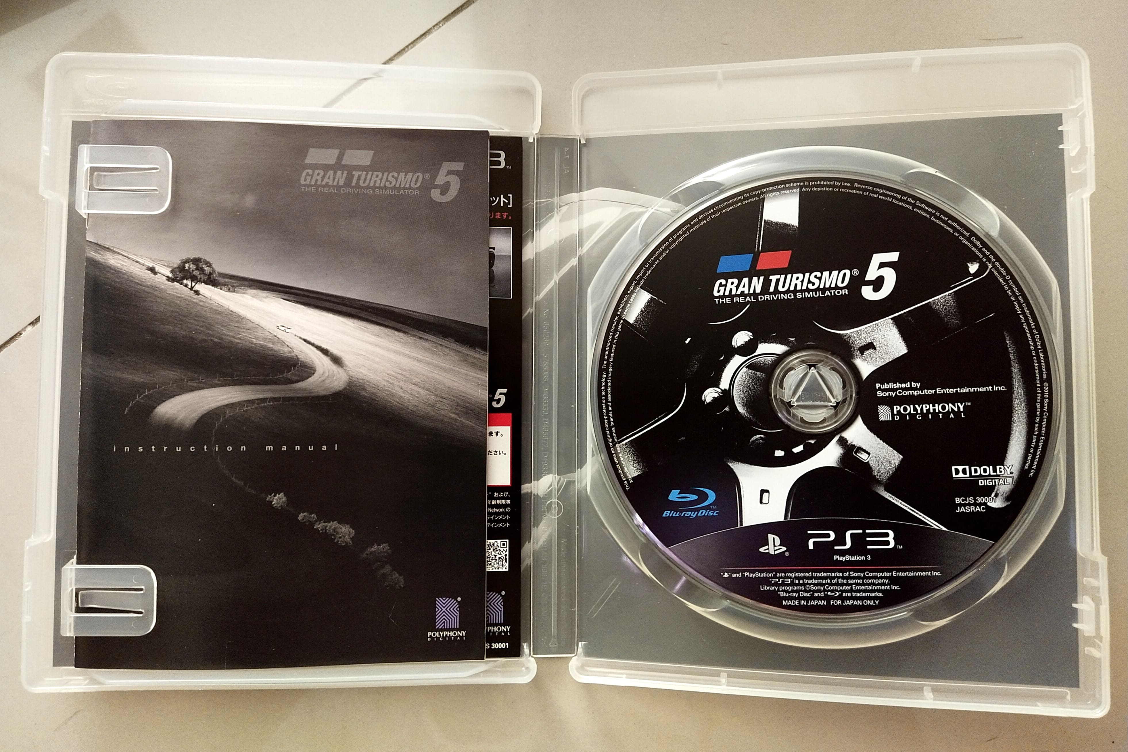 GT5 Grand Turismo 5 Collection Boxset PS3 แผ่นแท้ แผ่นเกมส์ PS3 ภาษา ...