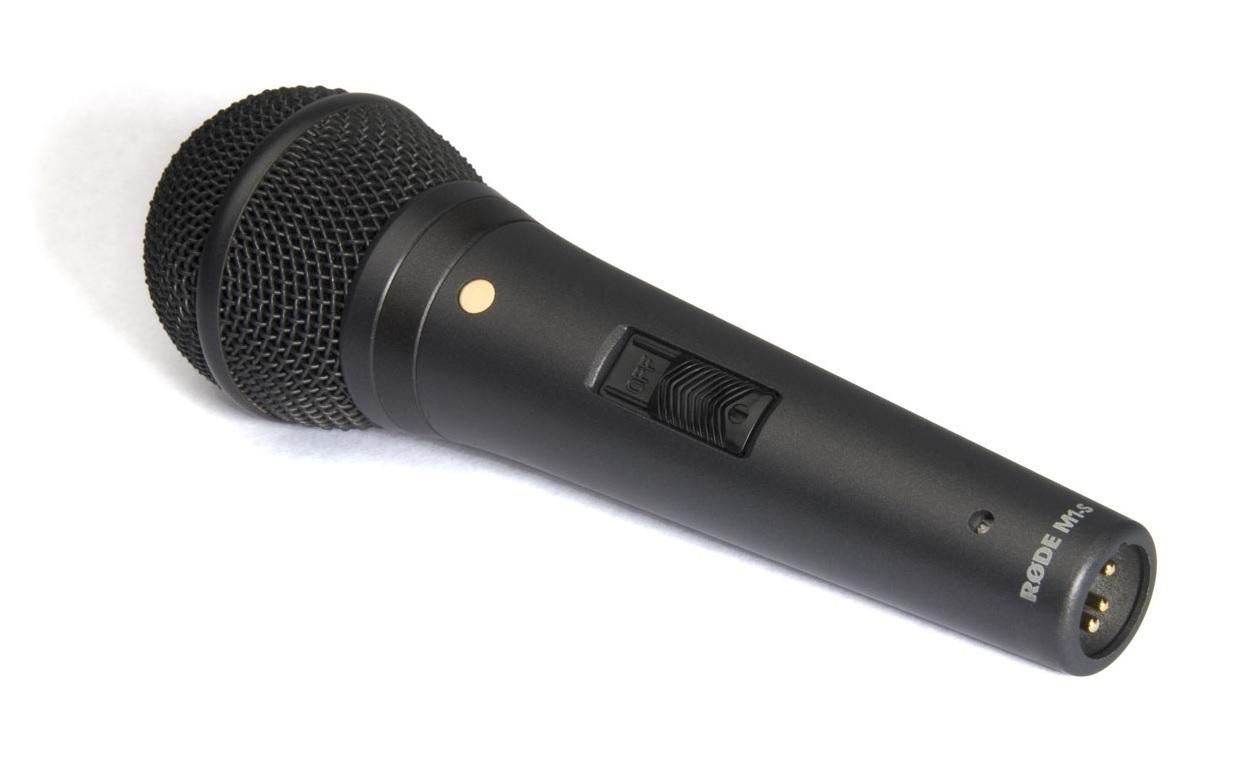 RODE M1-S ( ไมค์โครโฟนชนิดไดนามิค แบบมี Switch เปิดปิด เหมาะสำหรับงาน ...