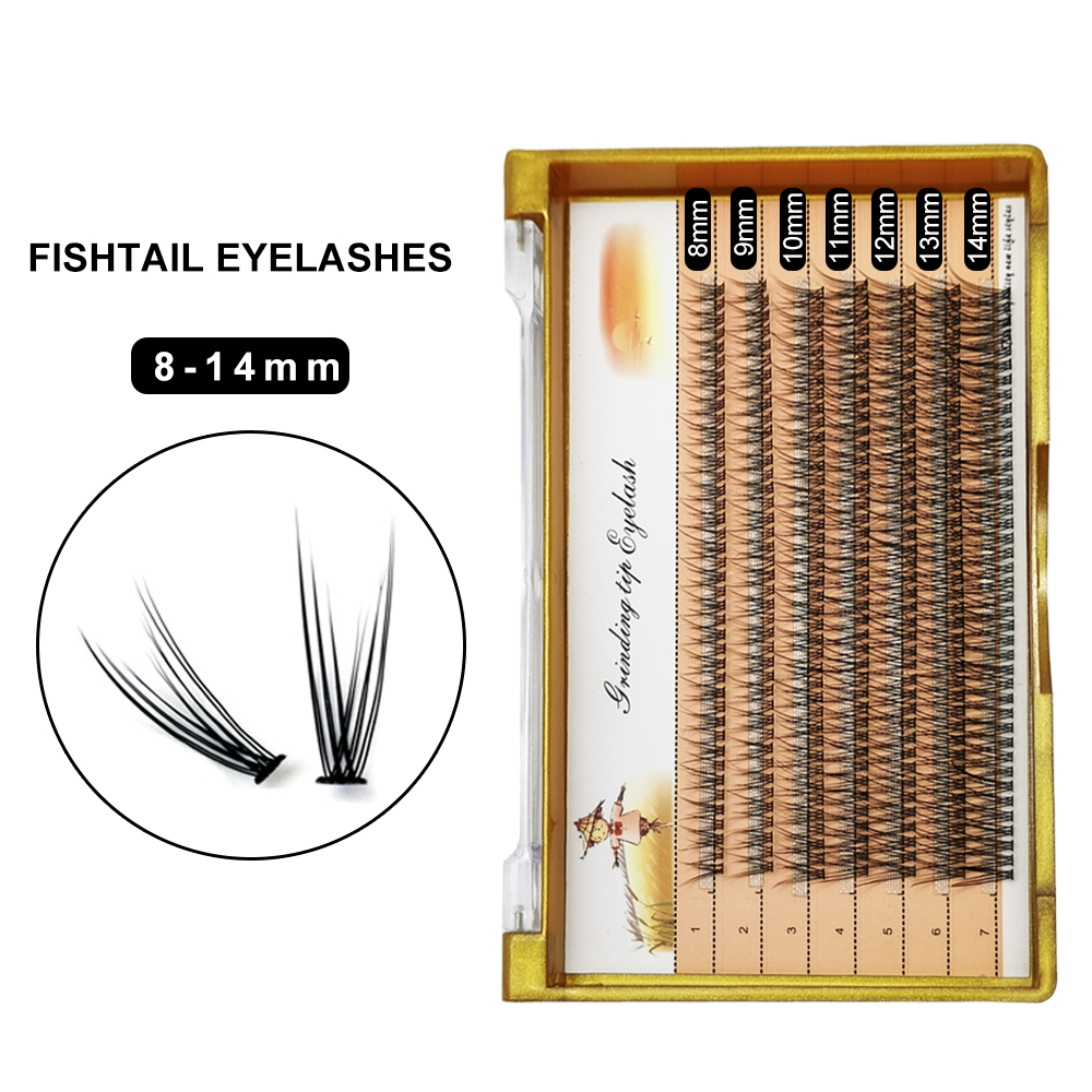 Fishtail Eyelashes Latest Fairy Self Grafting Eyelash Dovetail Fly ...