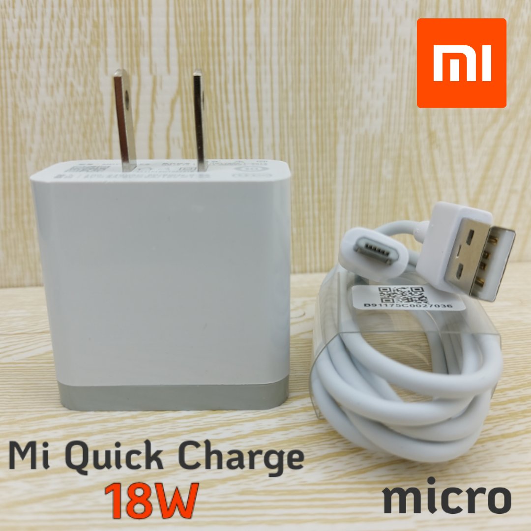 ที่ชาร์จ Redmi 10A Micro 18W Mi Quick Charge เรดมี่ หัวชาร์จ สายชาร์จ 2 ...