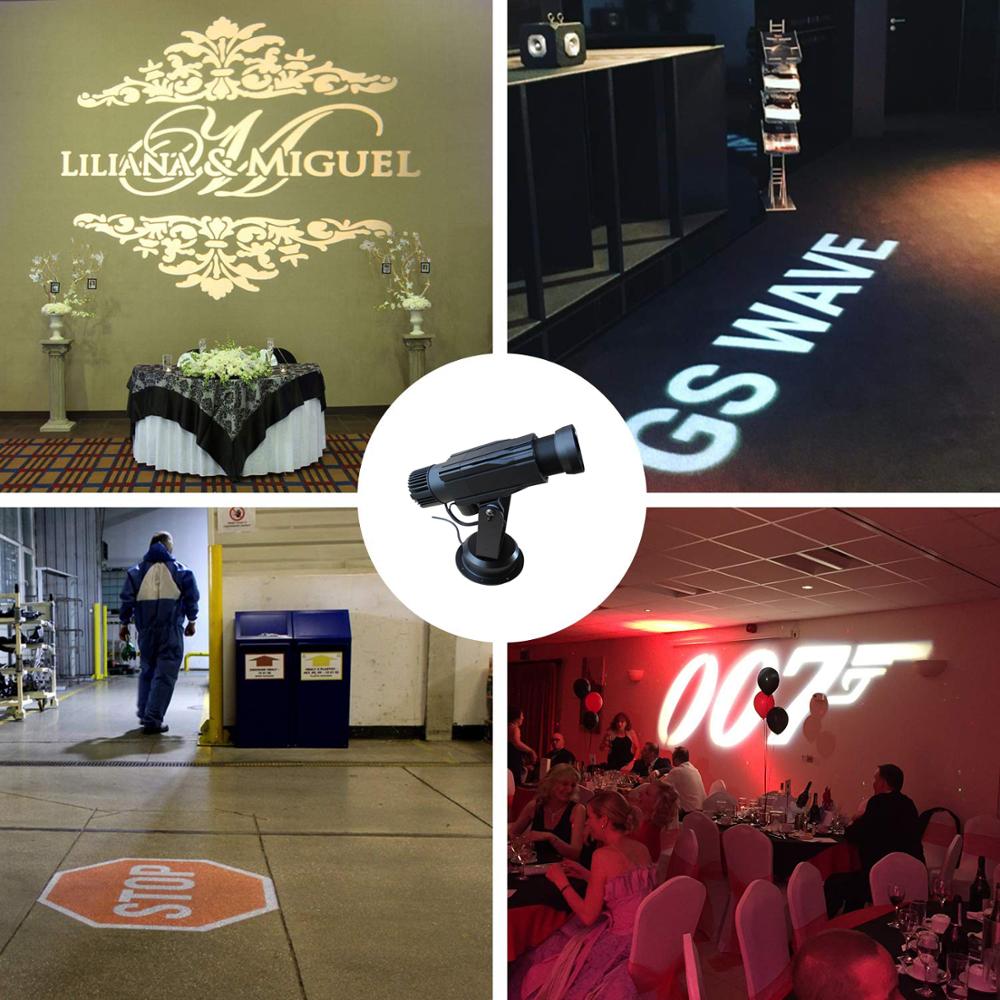 customized rotating-logo advertising light indoor led logo projectors ...