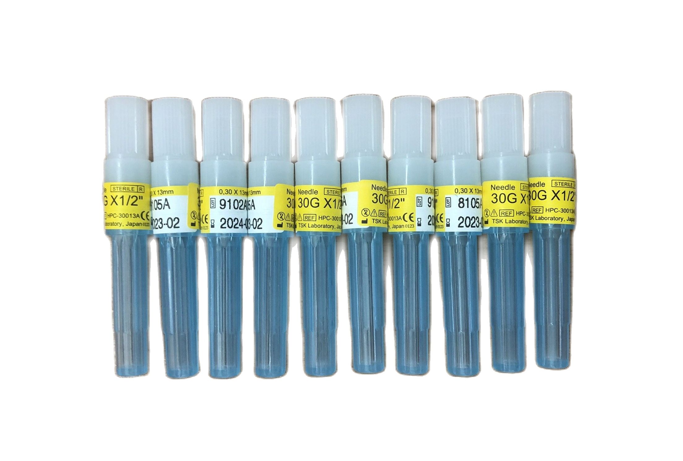 TSK Needle Sterile 30Gx1/2" เข็มฉีดโบท็อกซ์ เข็มเมโส เข็มสเตอร์ไรล์ ขนาด 30Gx1/2 นิ้ว (TSK ...