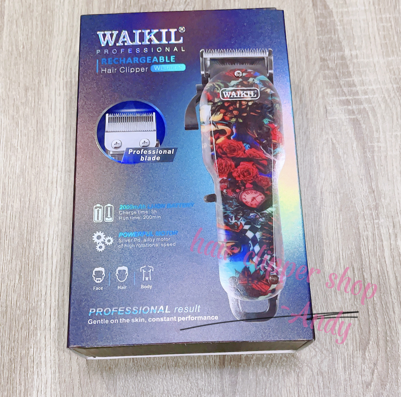 WAIKIL-6065มาแล้วกับบัตรตาเลี่ยนที่มีลายสวยงาม แล้วตัวเครื่องออกแบบมา ...