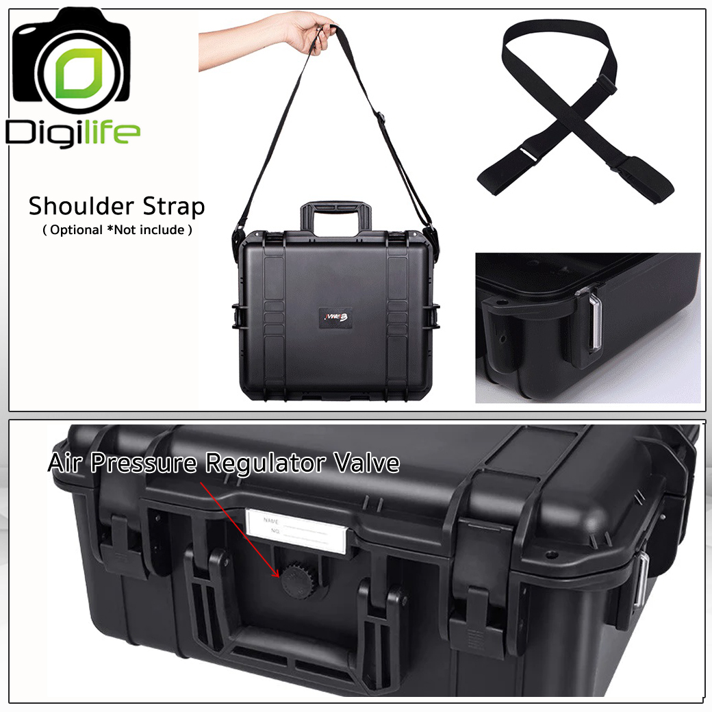 Eirmai Bag R200 Waterproof Hard Case For Camera Flash Accessories ...