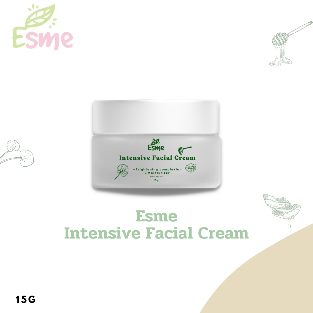 Esme Intensive Facial Cream 15g ครีมมอยเจอร์ไรเซอร์พร้อมไวท์เทนนิ่ง ...