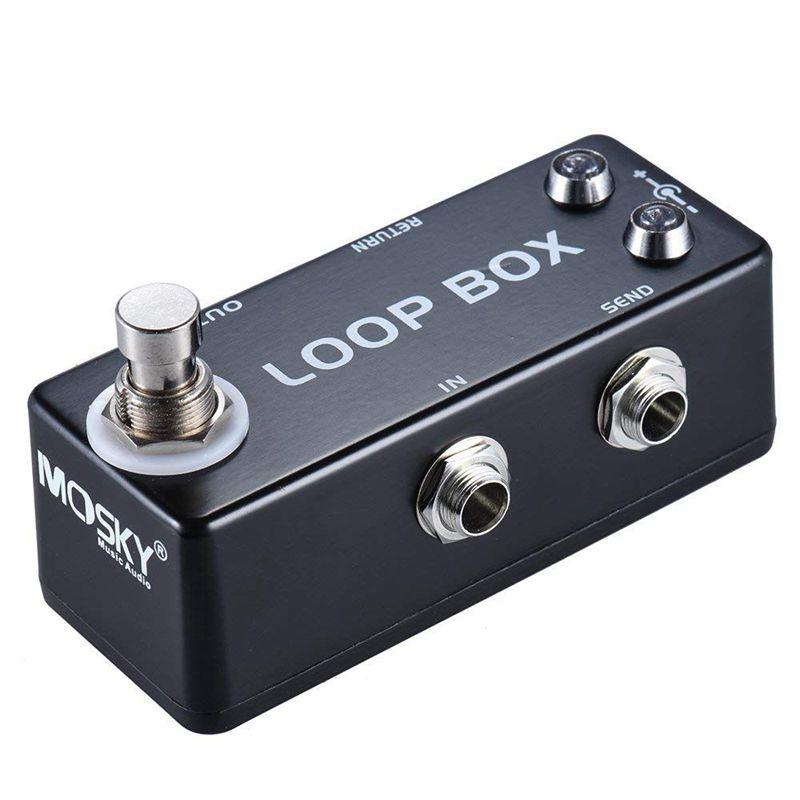 Mosky Mini Guitar Effect Pedal Loop Box Switcher Channel Selection True Bypass - acherSalomegUq ...