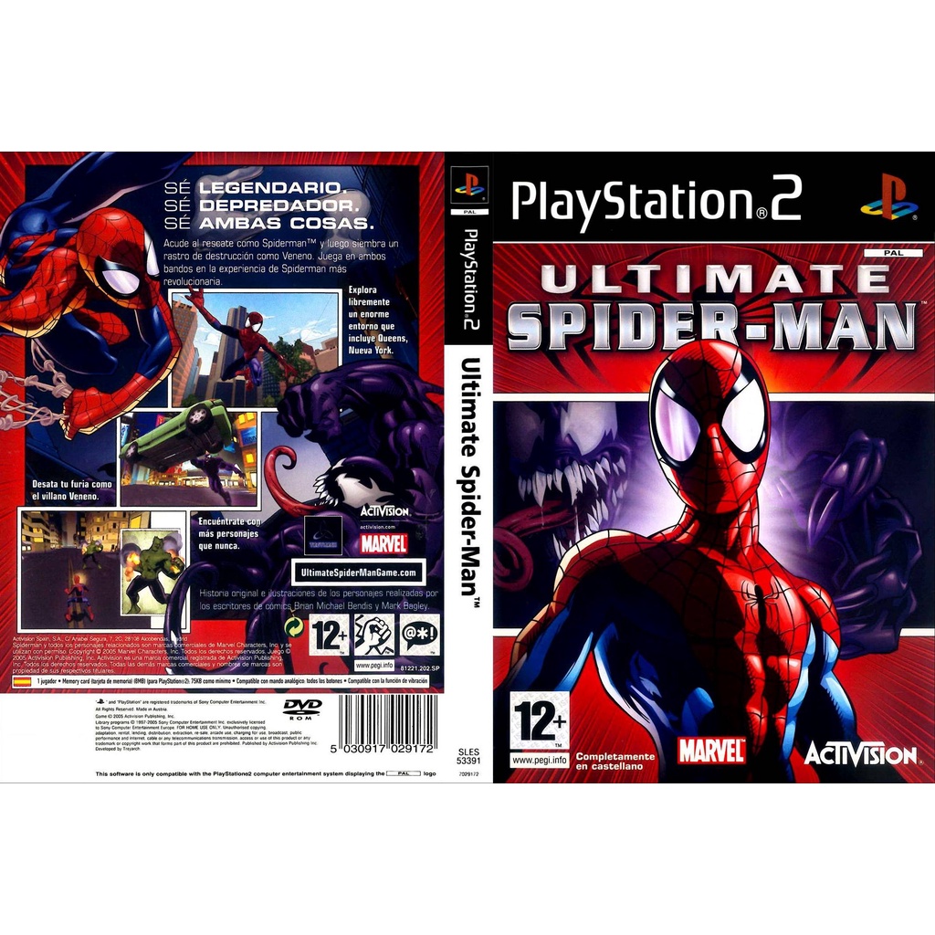 แผ่นเกมส์ PS2 Ultimate Spider-Man คุณภาพ ส่งไว | Lazada.co.th