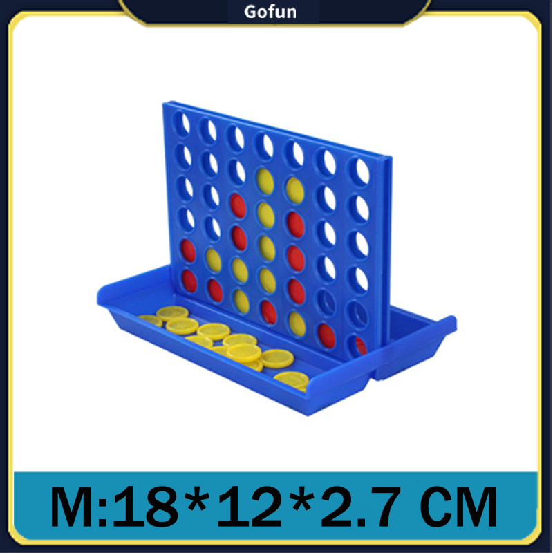 Connect 4 in A Row Strategy Toy Board Game Family Parent-child ...