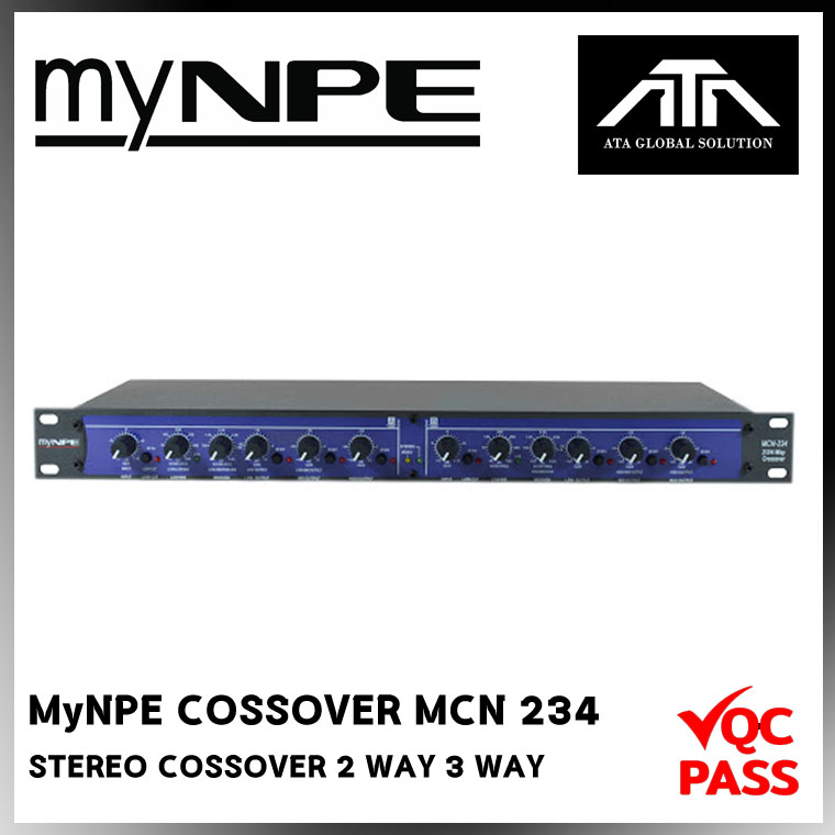 MCN-234 Crossover 3 Way Stereo MCN-234 myNPE อีควาไรเซอร์ อีคิว เครื่อง ...