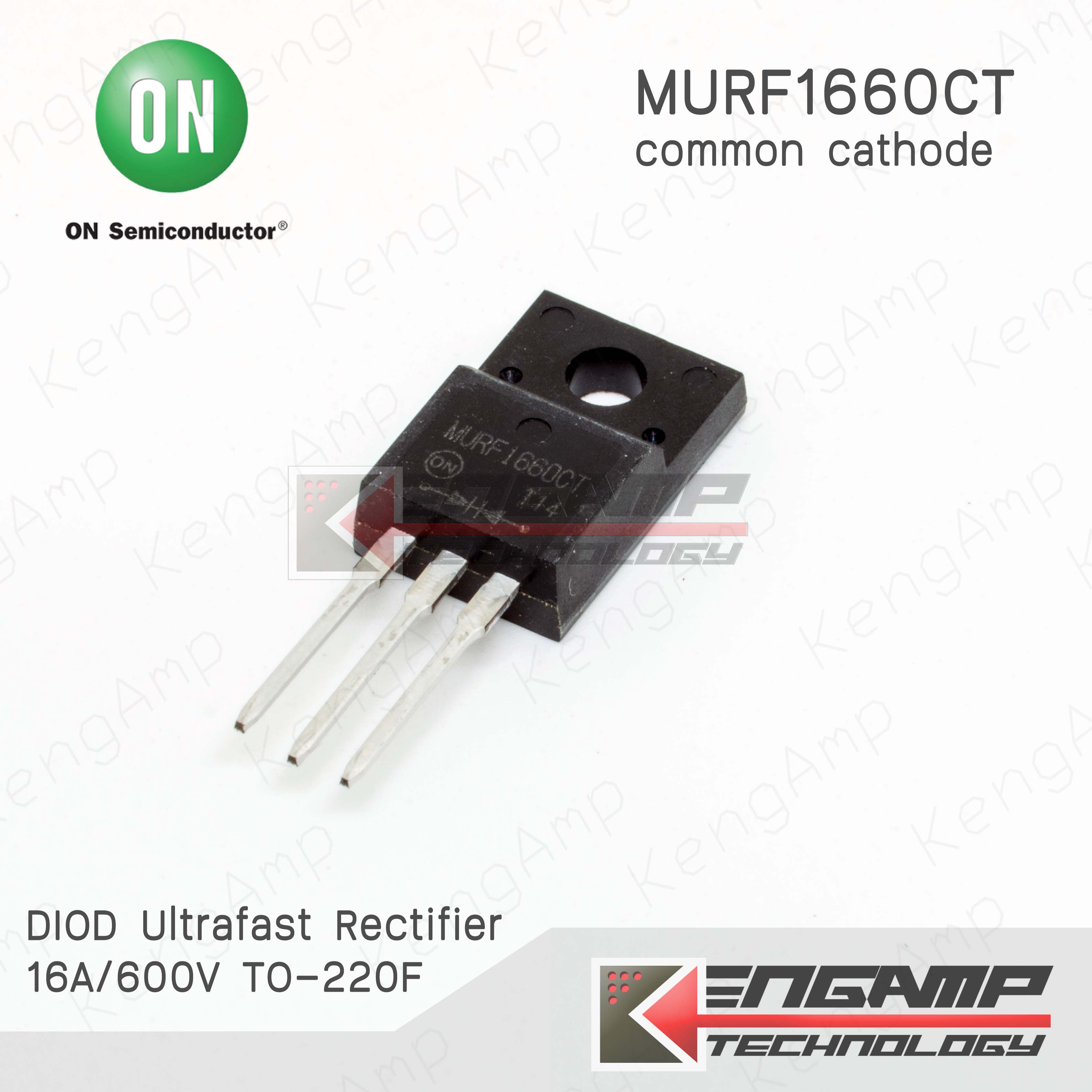 (สินค้ามีตัวเลือก) [DIOD] MURF1660CT หรือ MURF1660CTR (งานเทียบผลิตจีน ...