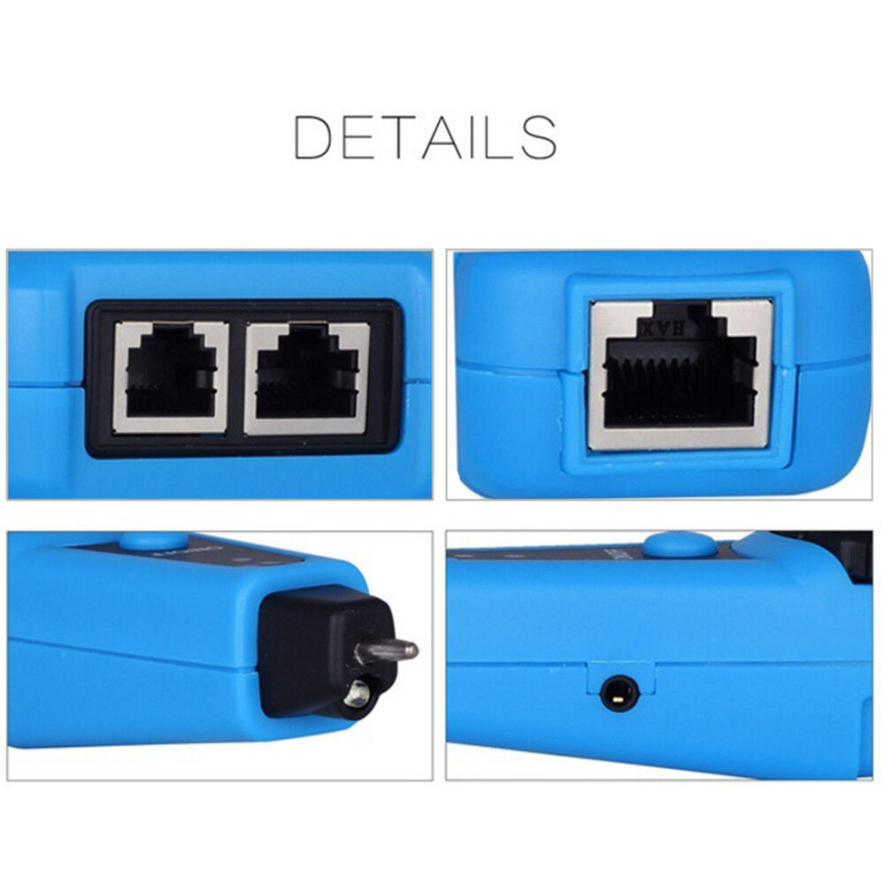 【mookis】 เครื่องทดสอบสายเคเบิล Wire Tracker Network Telephone Line ...
