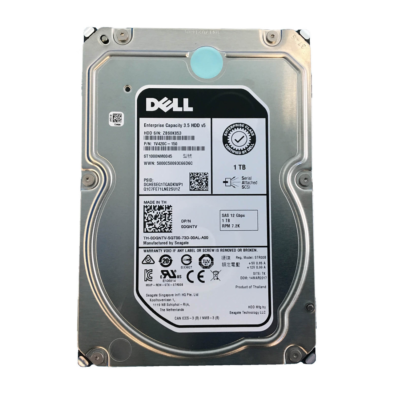 The1part HDD SAS 1TB 2TB 3TB 3.5" Dell HP IBM Toshiba Seagate HGST SAS ...