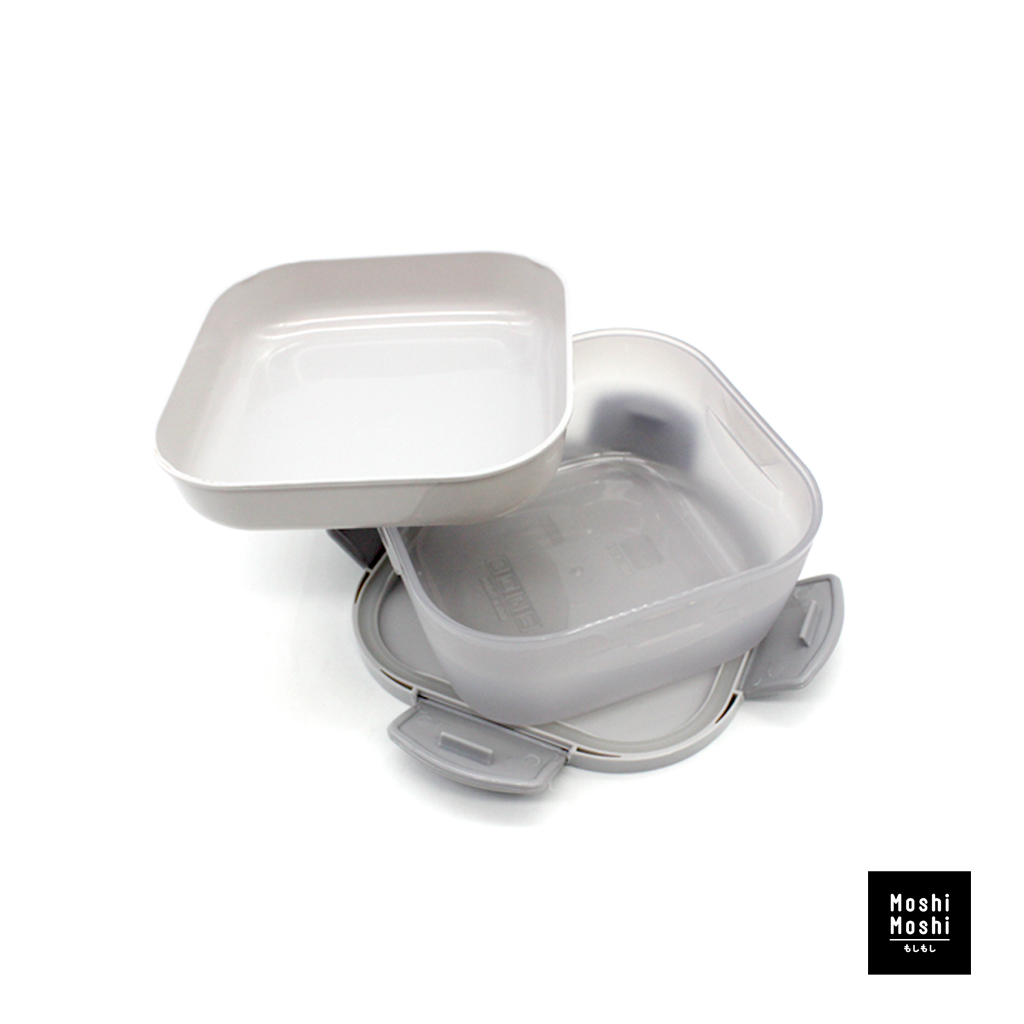 Moshi Moshi Lunch Box กล่องอาหาร 2 ชั้น 1080 ml. รุ่น 7100006826-6829 ...