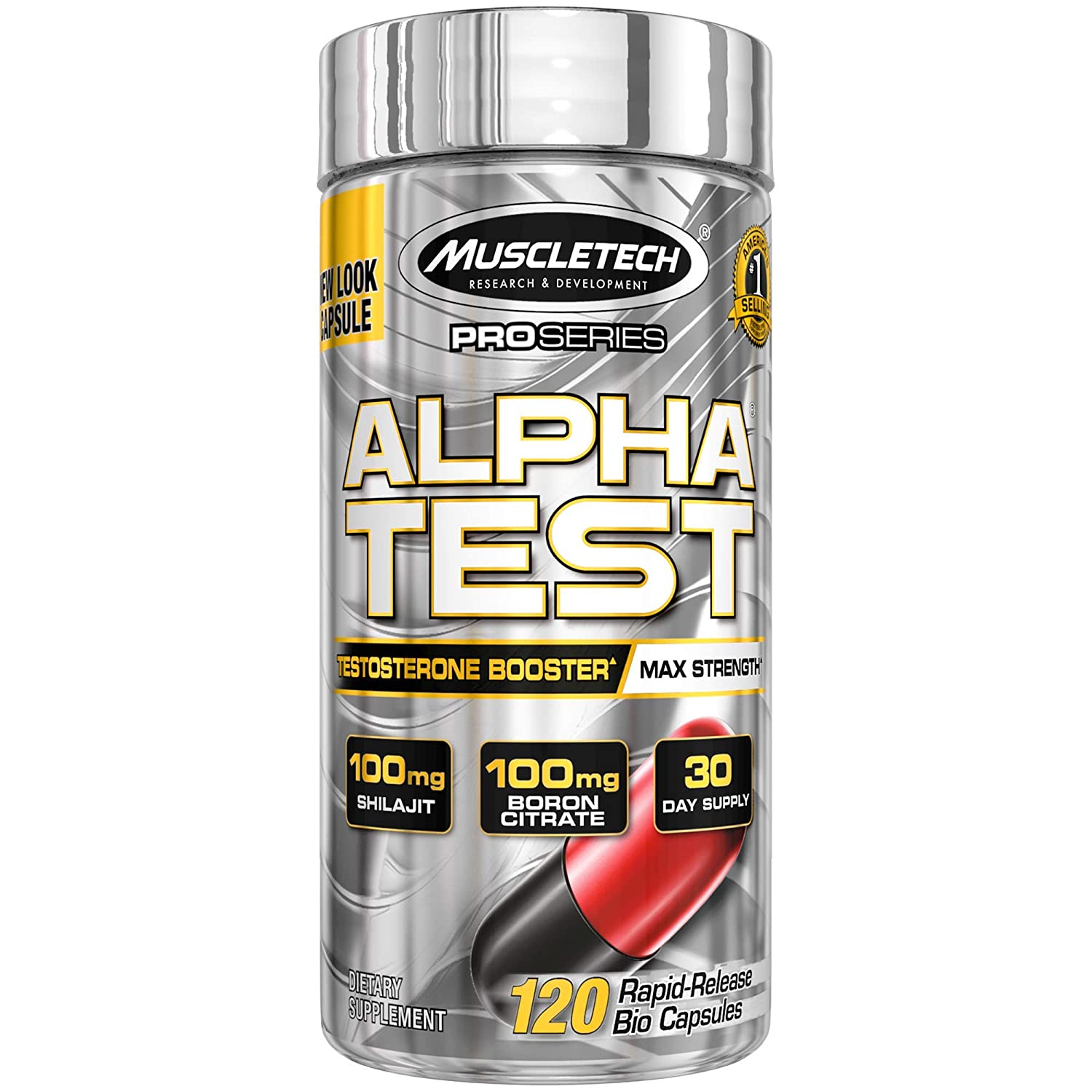 MuscleTech Pro Series Alpha Test 120 rapid capsules - WMW - ThaiPick