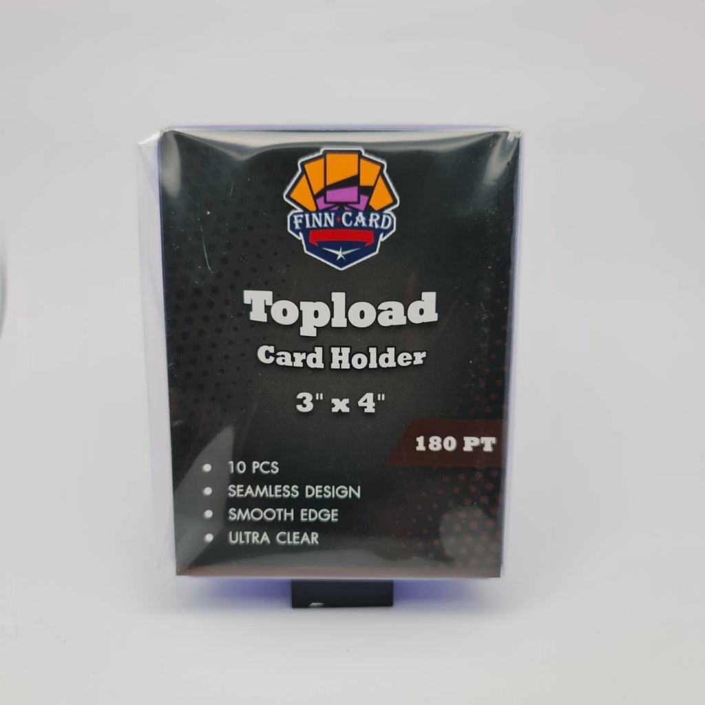 【FINNCARD】FinnCard TopLoader Topload 35pt-180pt กรอบใส เคส ท็อปโหลด สำหรับใส่การ์ดสะสม รุ่นใหม่ ...