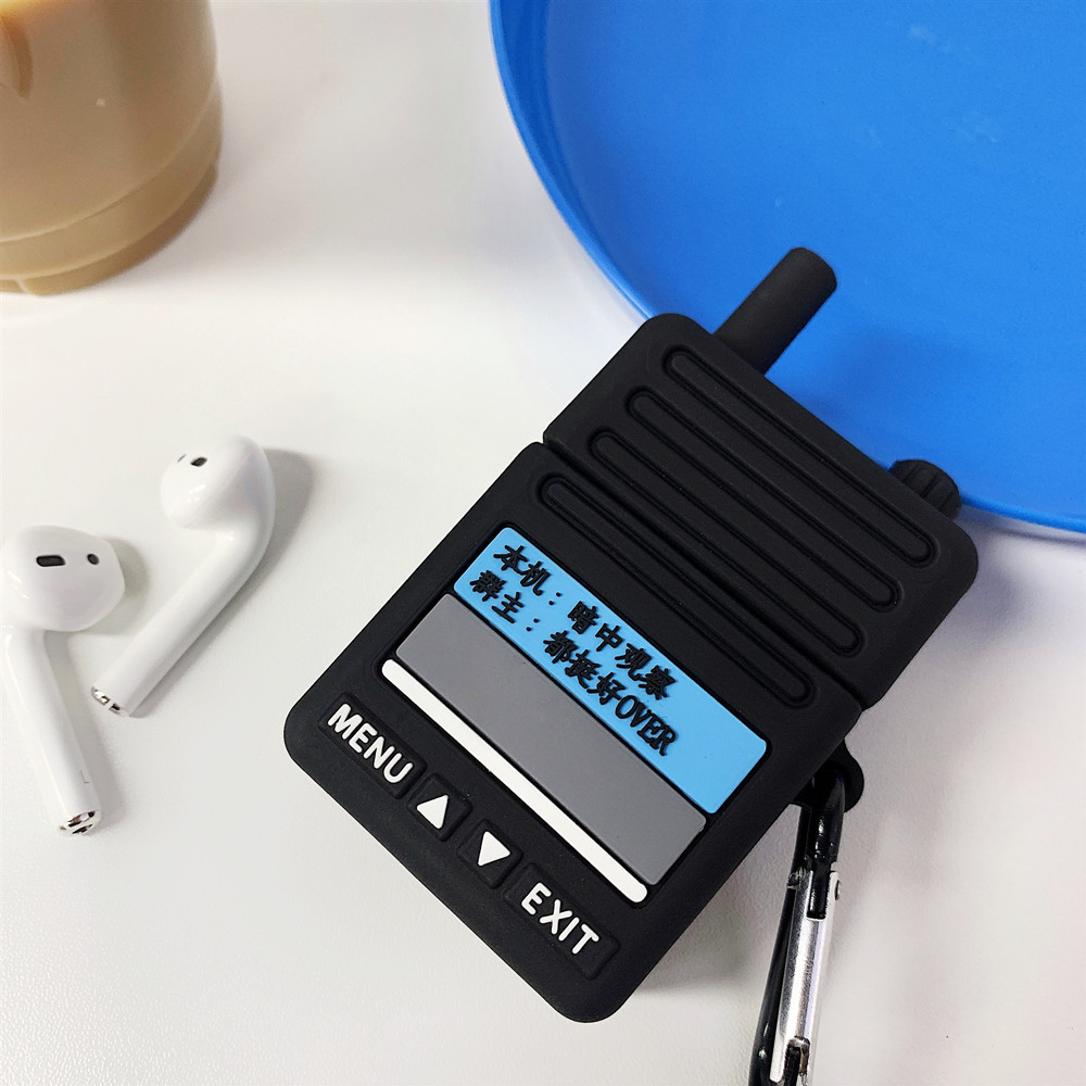 Creativity modeling Silica gel earphone shell earphone Case for Apple ...