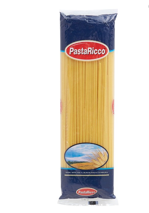เส้นสปาร์เก็ตตี้ / มักกะโรนี /เส้นเพนเน่ PASTA RICCO SPAGHETTI / ELBOW ...