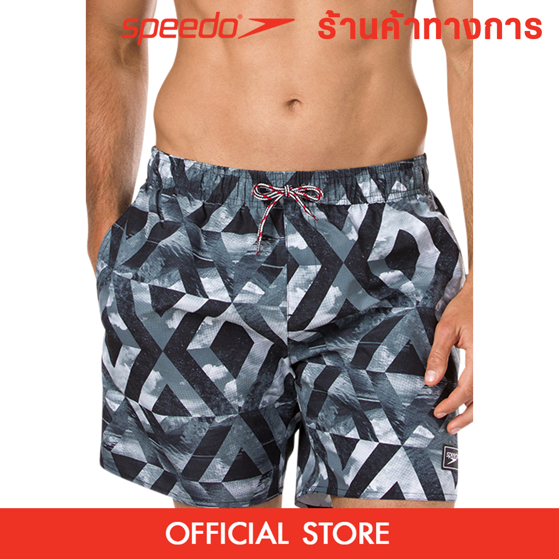 SPEEDO Printed Leisure 16" กางเกงว่ายน้ำผู้ชาย - Speedo - ThaiPick