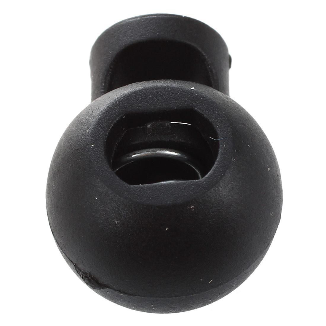 12 Pcs 4.3mm Diameter Plastic Spring Loaded Plastic Round Toggle ...