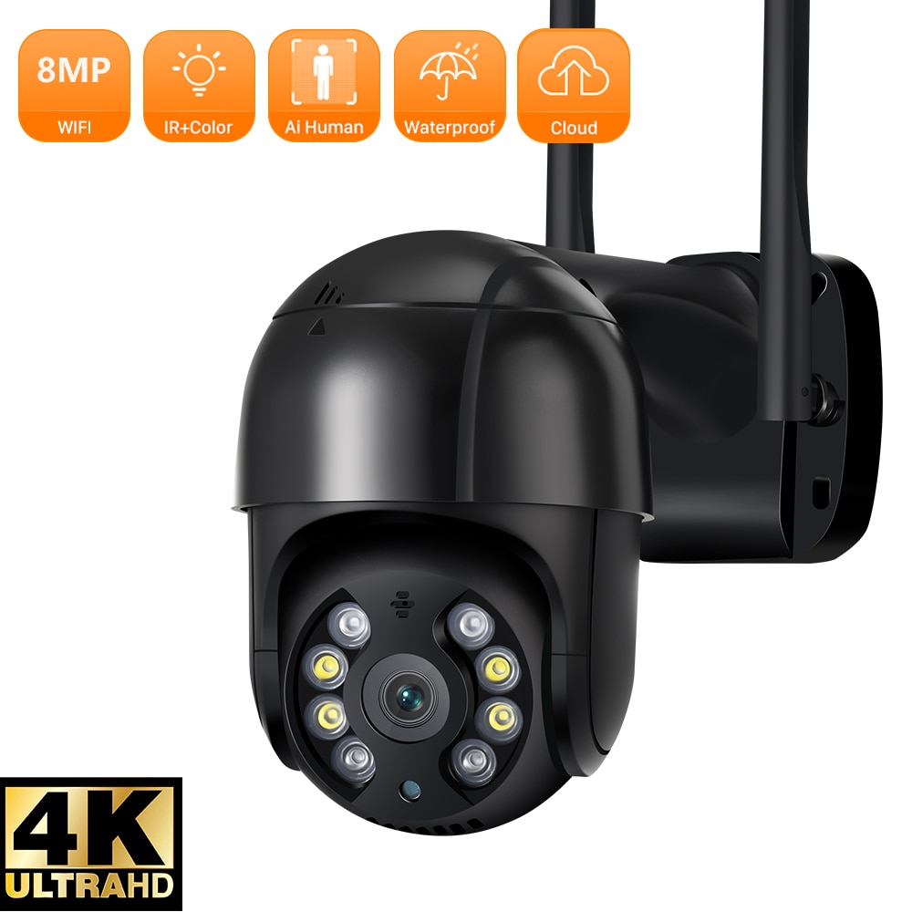 ANBIUX 8MP 4K IP Camera 5MP Speed Dome Auto Tracking PTZ Camera Smart ...