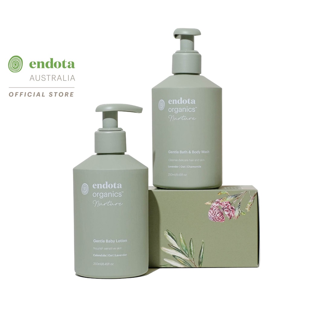 endota Gentle Bath Body Wash เจลอาบน้ำ head-to-toe ทารกและเด็กเล็ก 250ml Made in Australia ...