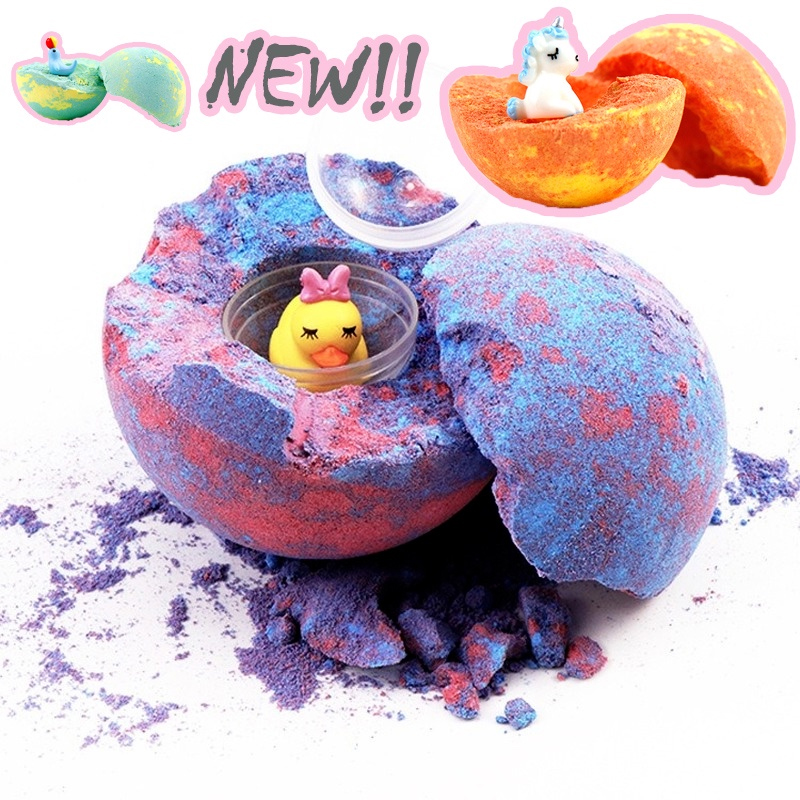 【Ganggang】 บาธบอมตีฟอง bath bomb bubble bath กลิ่น Magic bubble gum บาธ ...