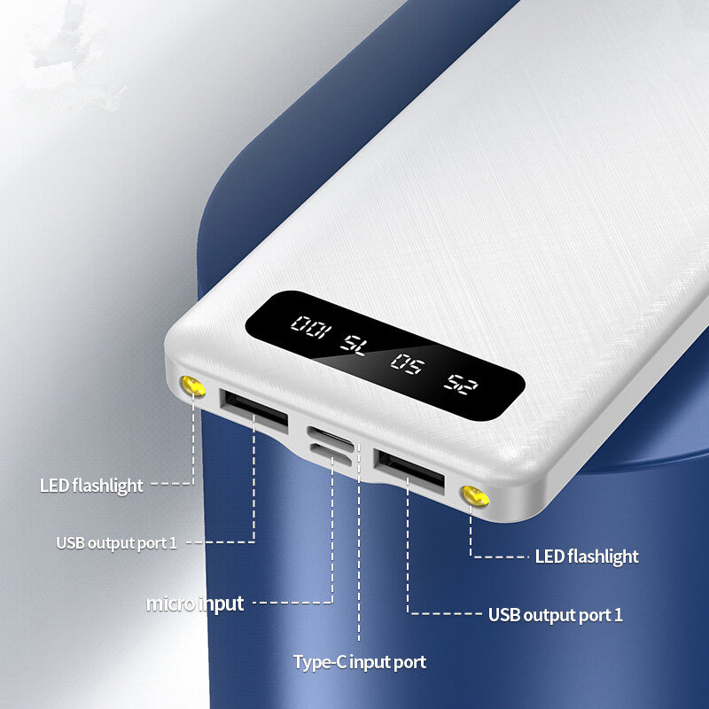 ELOOP Power Bank 30000mAh USB พาวเวอร์แบงค์ ชาร์จเร็ว แบตสำรอง รองรับ ...