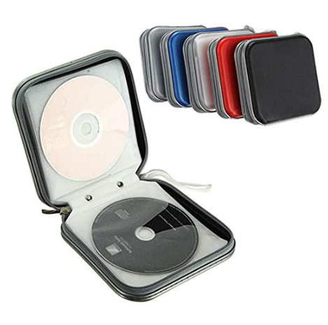 กล่องกระเป๋าใส่แผ่น CD / VCD / DVD 40 แผ่น 176E กล่องหนาไส้หนา พร้อมส่ง ...