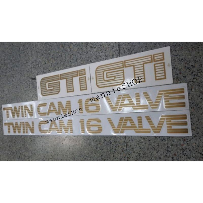 สติ๊กเกอร์แบบดั้งเดิม ติดข้างรถ TOYOTA COROLLA AE92 ปี 1992 รุ่น โดเร ...