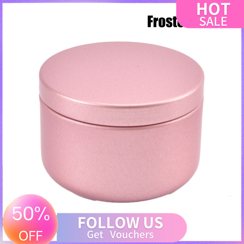 YONGDA ยาม💕กระป๋องเทียนโลหะกลมกระป๋องเทียนกระป๋องโลหะโถอะลูมิเนียมเก็บ ...