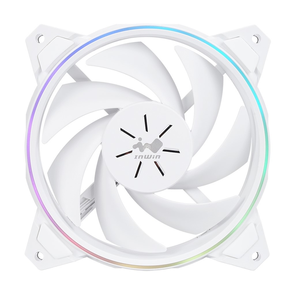 InWin Sirius Pure ASP120 120mm PWM Fan Case 3 in 1 Kit ARGB WHITE พัดลม ...