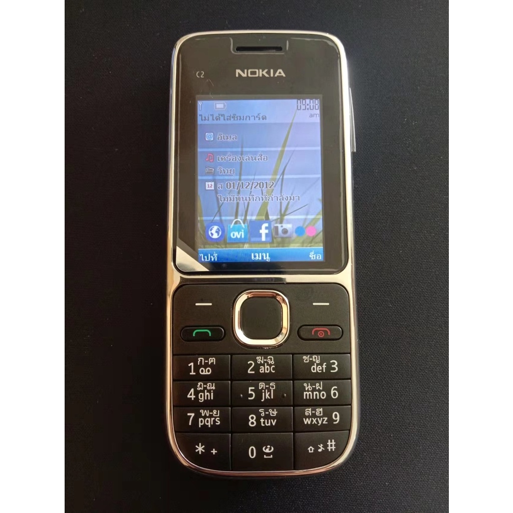 NEW Nokia C2-01 ของแท้100 มือถือปุ่มกด รองรับทุกค่าย 3G5G ปุ่มกดไทย ...