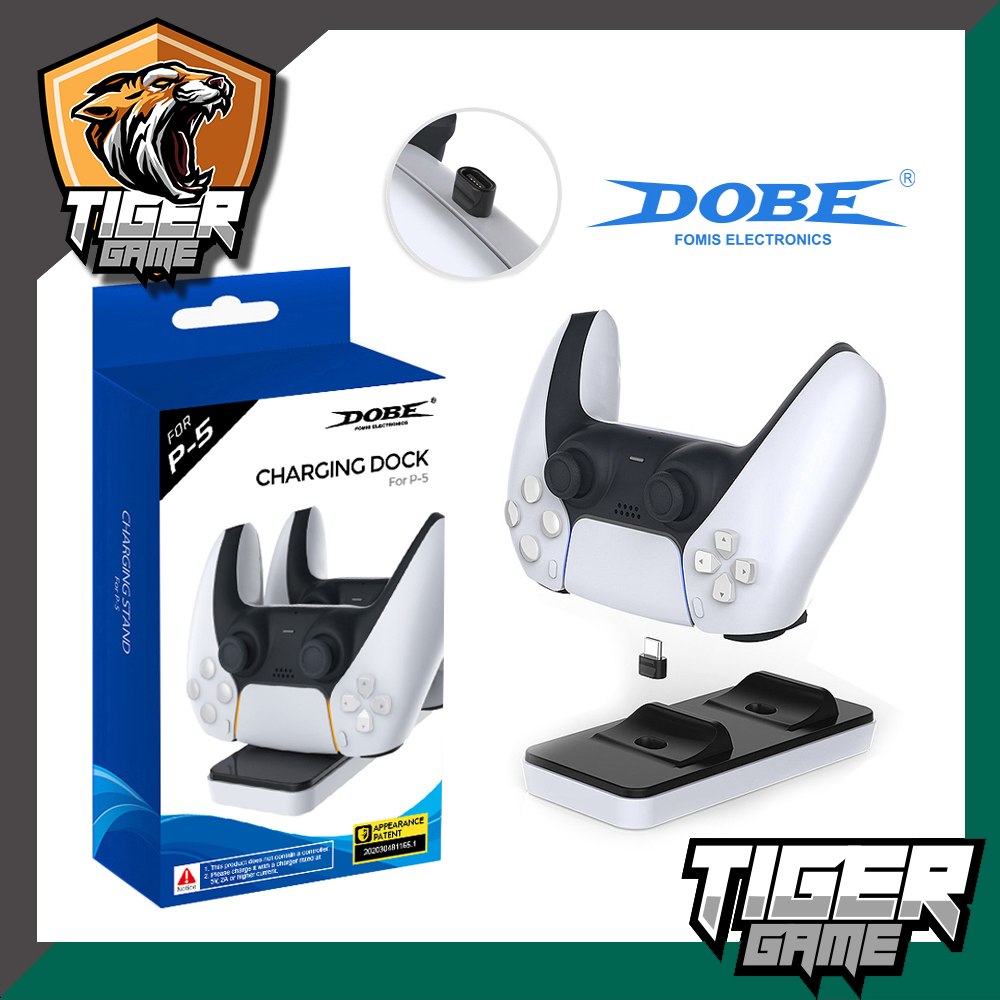 Dobe Charging Dock for PS5 Controller (dobe)(แท่นชาร์จจอย ps5)(TP5-0505 ...
