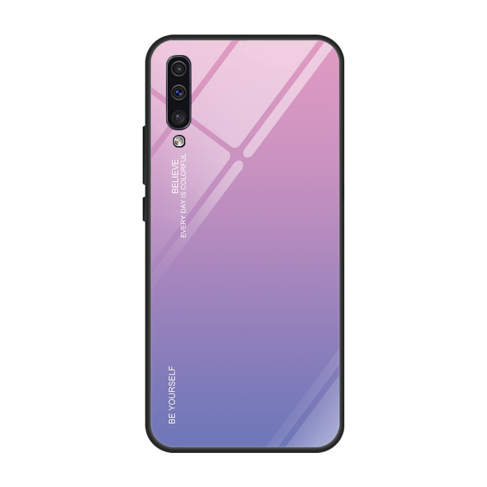 Samsung A50 Case Gradient Tempered Glass Case Samsung Galaxy A50 ...