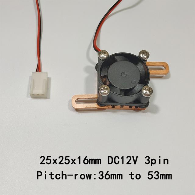 Pure Copper Northbridge Motherboard Chipset Heatsink Cooler Radiator ...