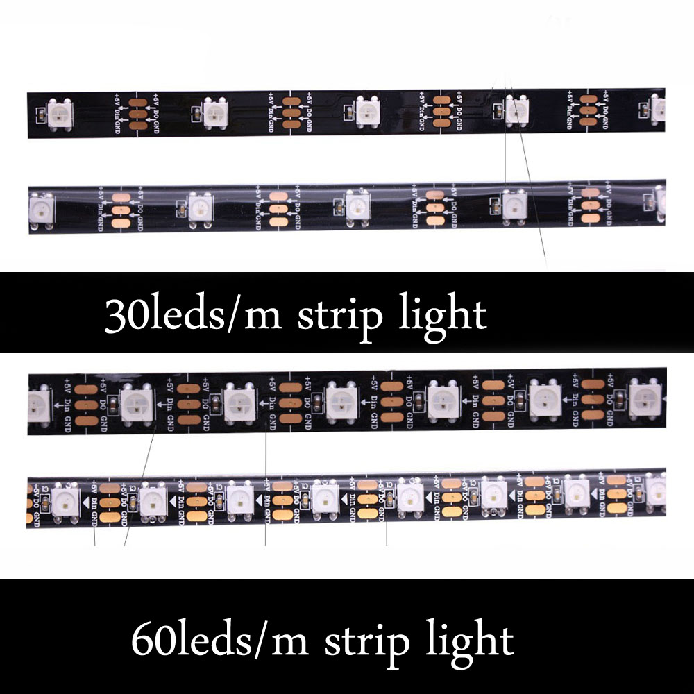 WS2812b RGB LED Strip 5V 3 Pin addressable LED headers PC for ASUS AURA ...
