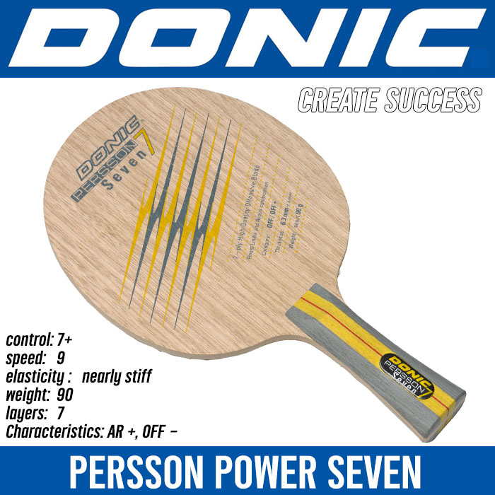 ไม้เปล่า DONIC รุ่น PERSSON POWER SEVEN (ชมสินค้าเพิ่มเติม คลิ๊ก....ไปที่ร้านค้า) | Lazada.co.th