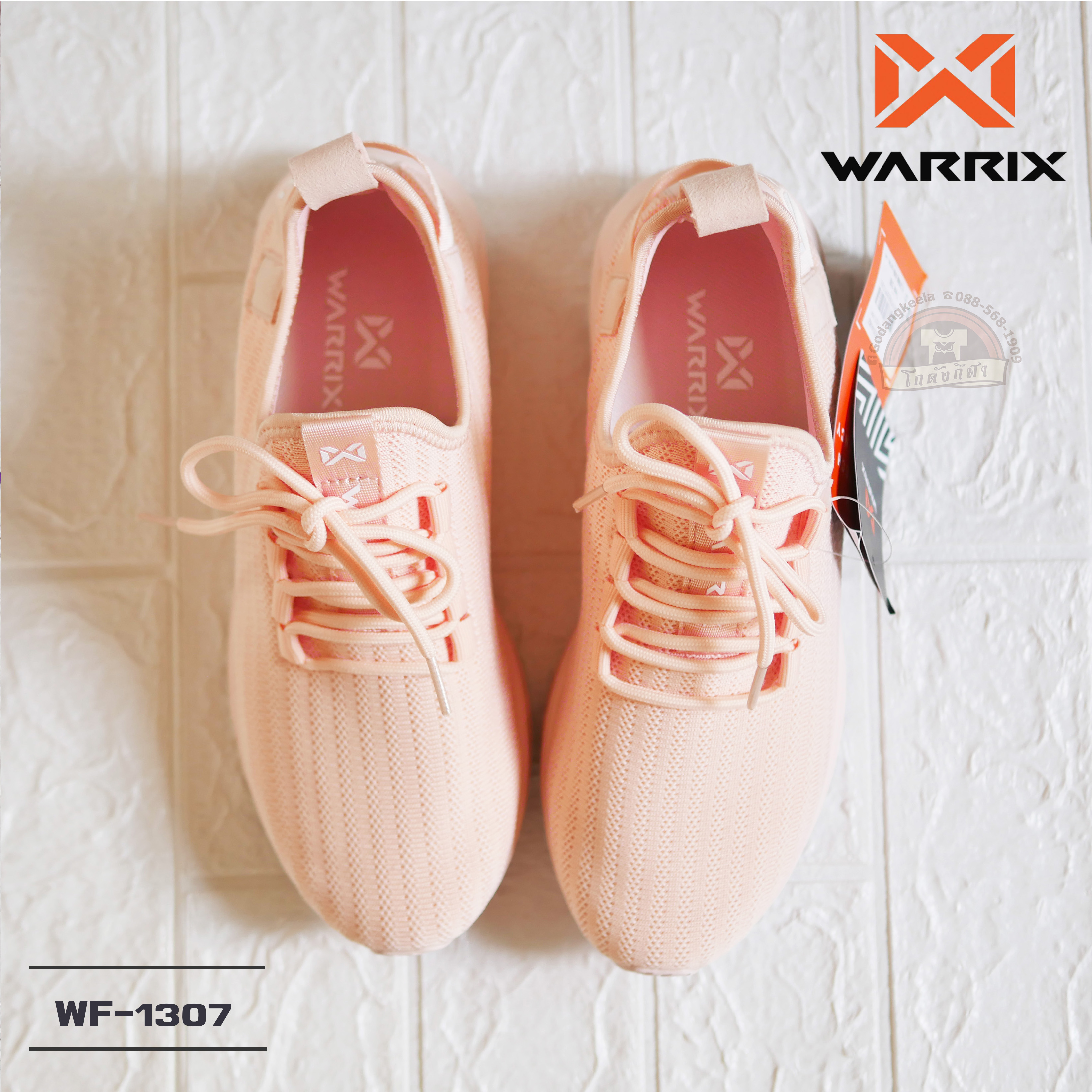 WARRIX รองเท้า รองเท้าวิ่ง Running WF-1307 สีชมพู วาริกซ์ วอริกซ์ ของแท้ 100 - Godangkeela ...