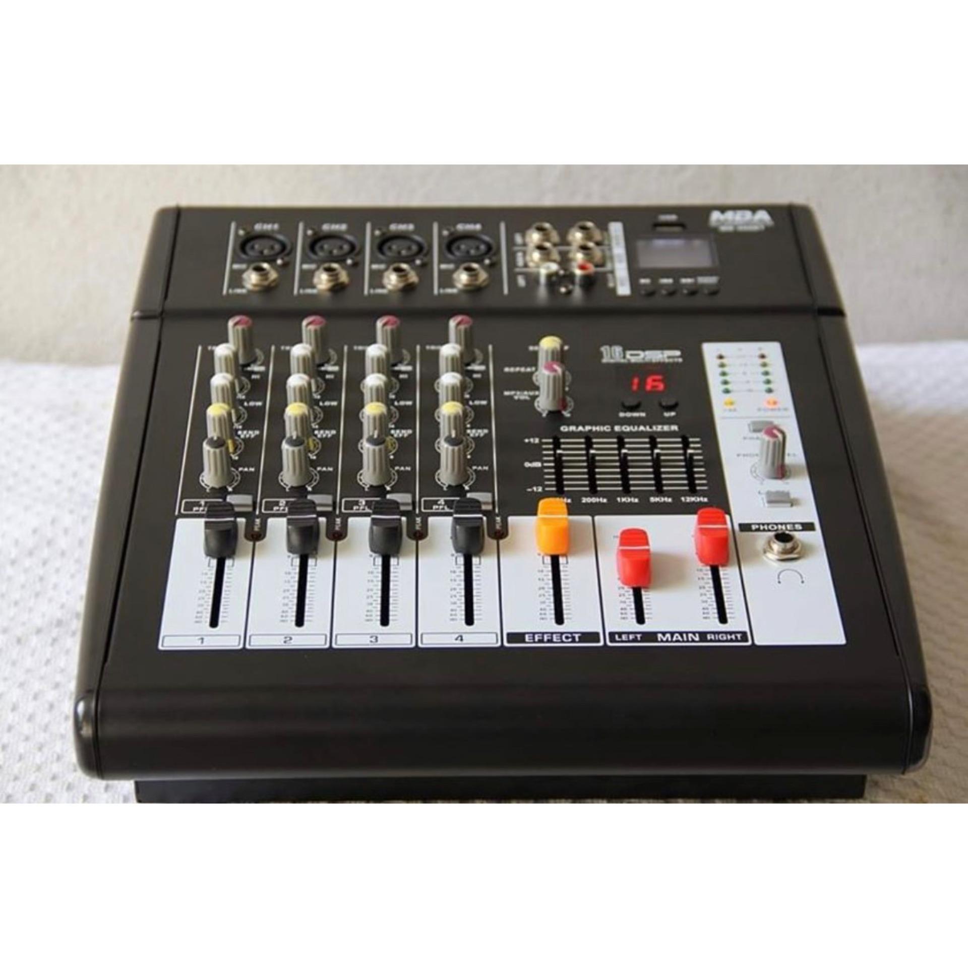 MBA Power mixer MB-400BT USB ( 4 channel ) - A.T SHOP - ThaiPick